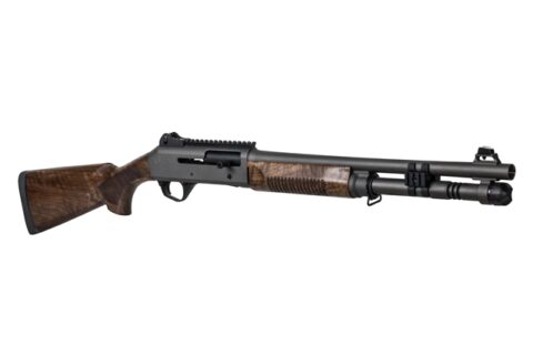 PANZER ARMS M4 WALNUT/DISRUPTIVE GRAY – SEMI-AUTOMATIC 12 GAUGE SHOTGUN ...