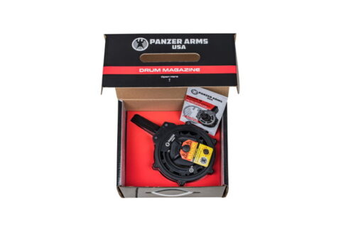 Panzer Arms AR-12 12 Gauge 20 Round Drum, Skeletonized Aluminum ...