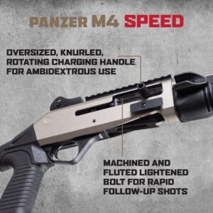 PANZER ARMS M4 SPEED (COMPETITION Style)-SKELETON STOCK – SEMI-AUTO 12 ...