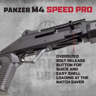 PANZER ARMS M4 SPEED PRO (COMPETITION Style)-SKELETON STOCK – SEMI-AUTO ...
