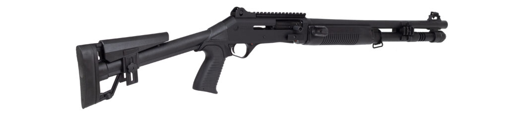 PANZER ARMS M4 SPEED (COMPETITION Style)-SKELETON STOCK – SEMI-AUTO 12 ...