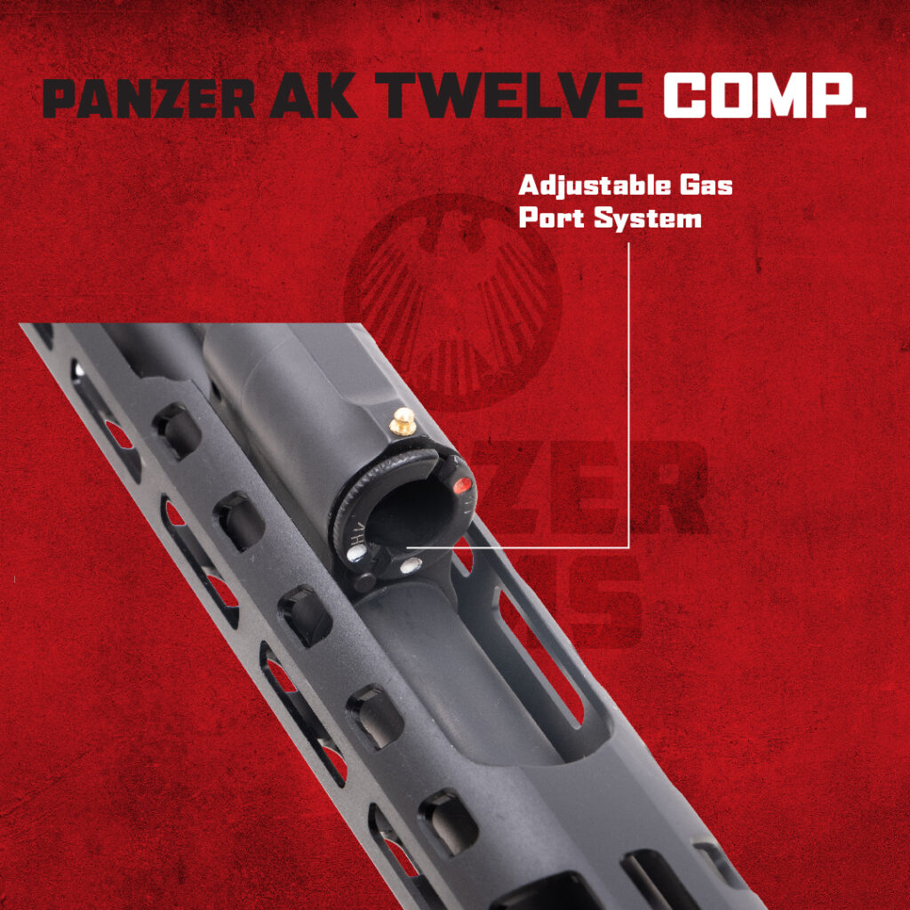 PANZER ARMS AK12 (COMPETITION Style) BLACK – W/ALUMINUM M-LOK SLEEVE ...